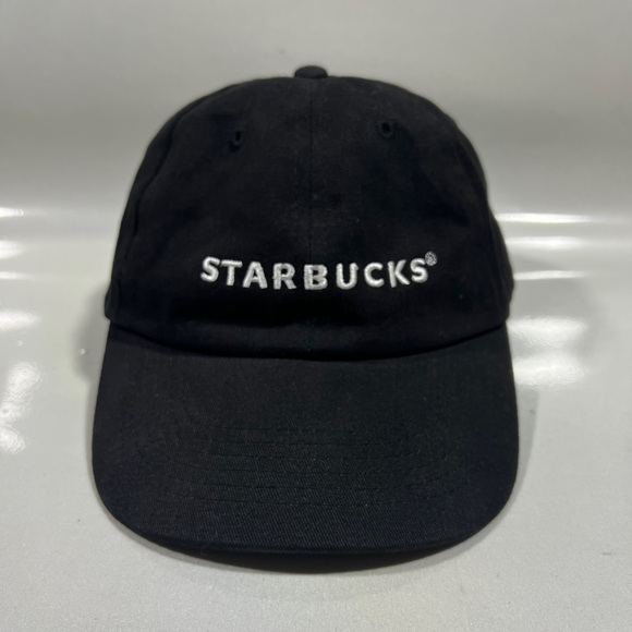 Accessories | Starbucks Employee Worker Uniform Strapback Black White ...